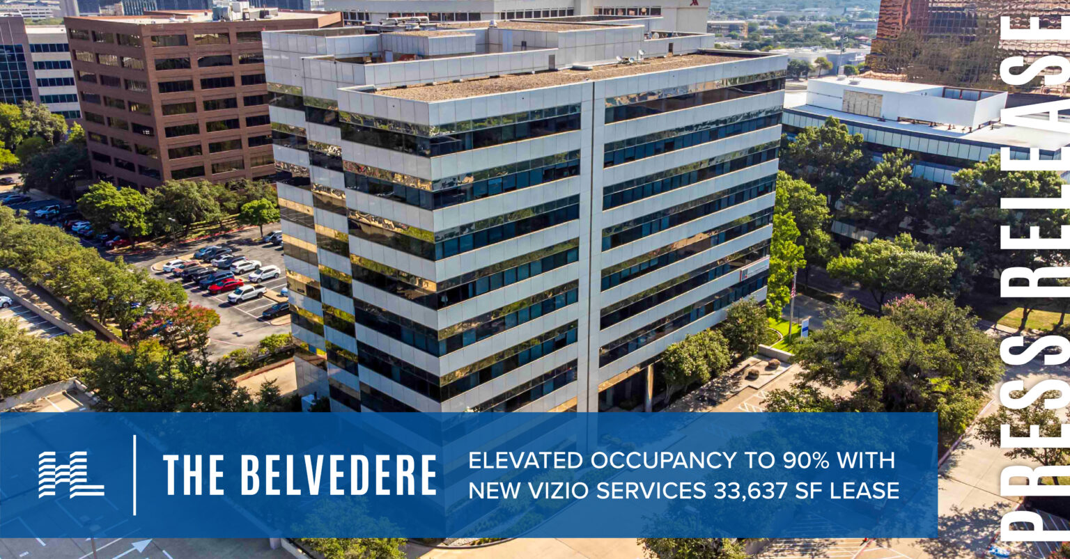 VIZIO Services Leases 33,637 SF at The Belvedere, Elevating Occupancy ...